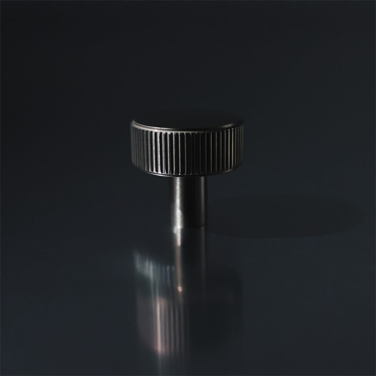 Ribbed Cabinet Knob - Fluted Hardware Made with 100% Solid Brass