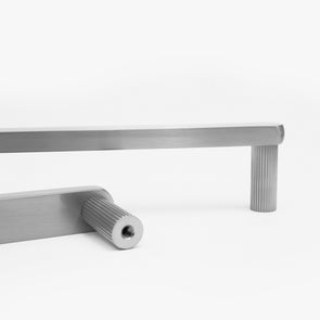 Ribbed Cabinet Knob - Fluted Hardware Made with 100% Solid Brass