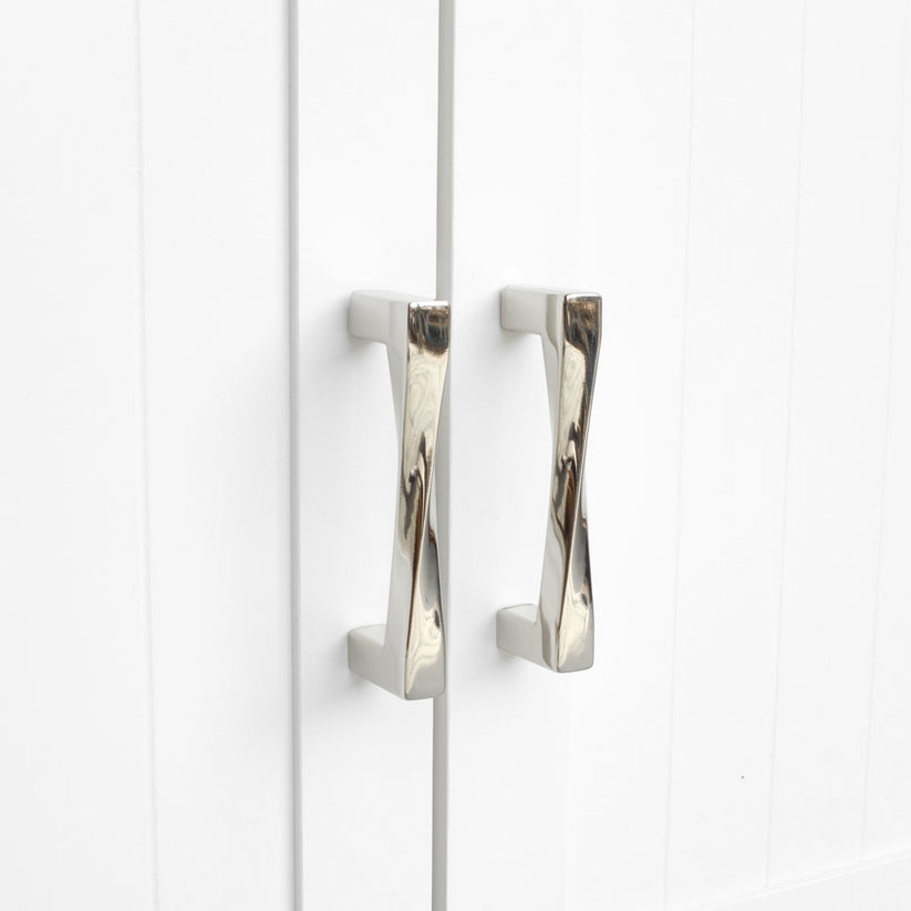 Twist Cabinet Pulls | Solid Brass